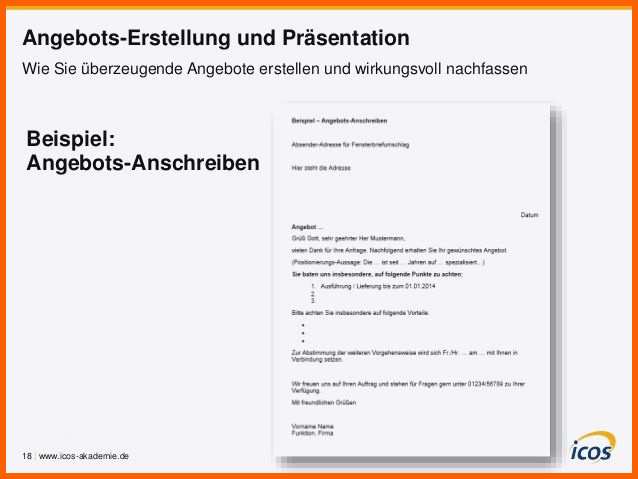 Einzahl Angebotsschreiben Anfrage Muster | Kostenlos Vorlagen