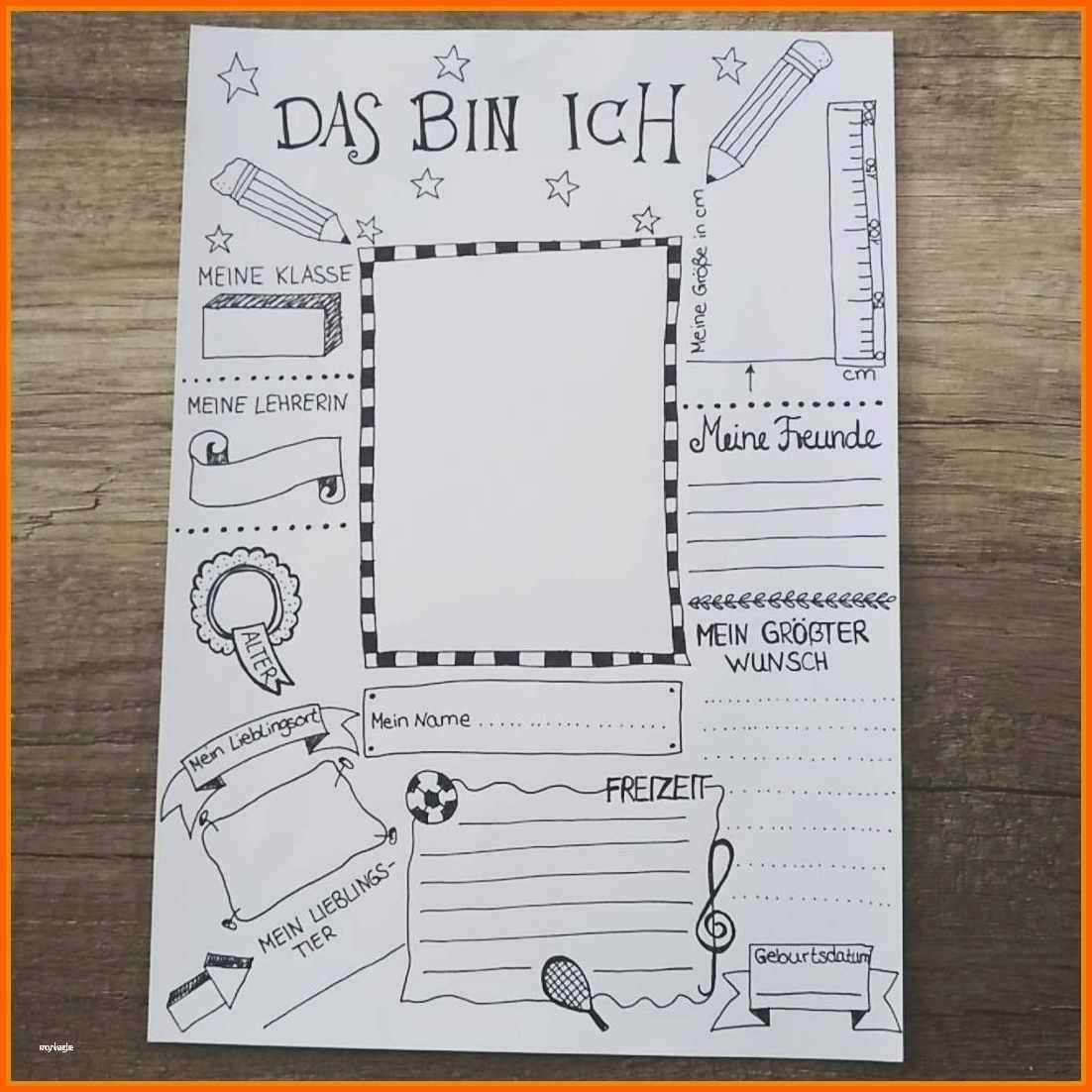 Vorstellung Neuer Mitarbeiter Vorlage Steckbrief Steckbrief Images