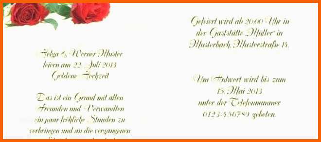 Empfohlen Einladung Goldenen Hochzeit Vorlage Muster Kostenlos ... Empfohlen Einladung Goldenen Hochzeit Vorlage Muster Kostenlos ...
