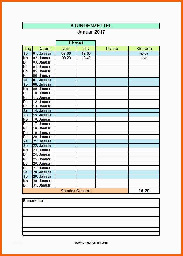 Hervorragend Datev Vorlage Zur Dokumentation Der Täglichen Arbeitszeit - Kostenlos Vorlagen | #94310