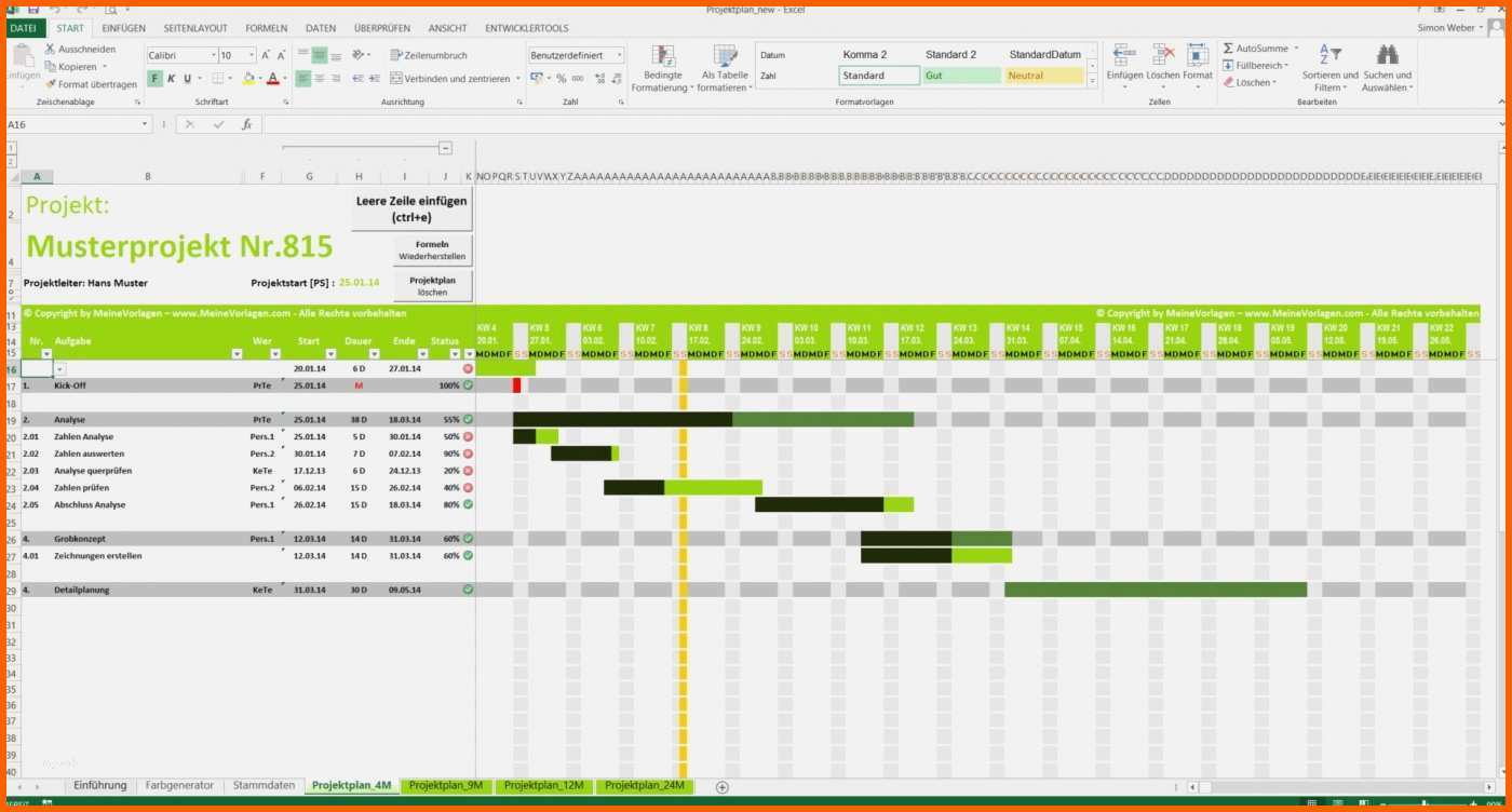 Überraschen Gantt Diagramm Excel Vorlage Best Download Projektplan ... Überraschen Gantt Diagramm Excel Vorlage Best Download Projektplan ...